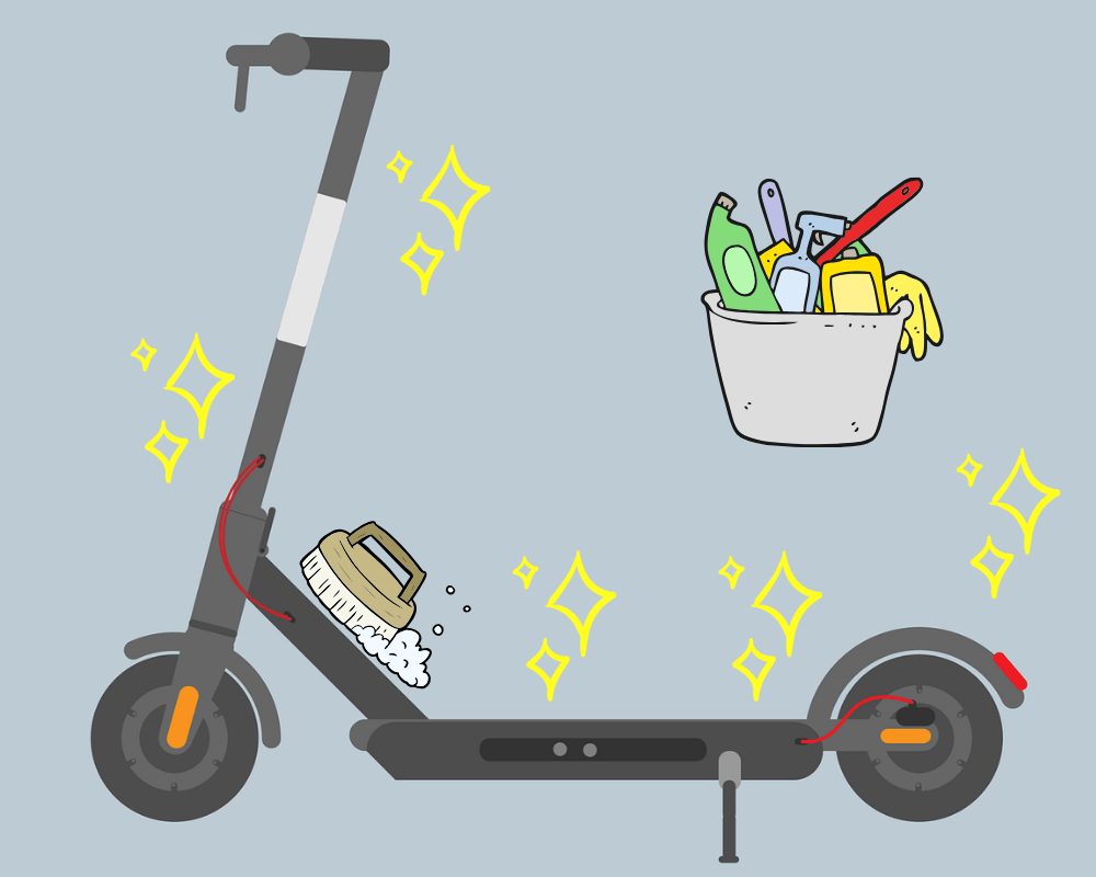 Cleaning and storing electric scooters - useful tips